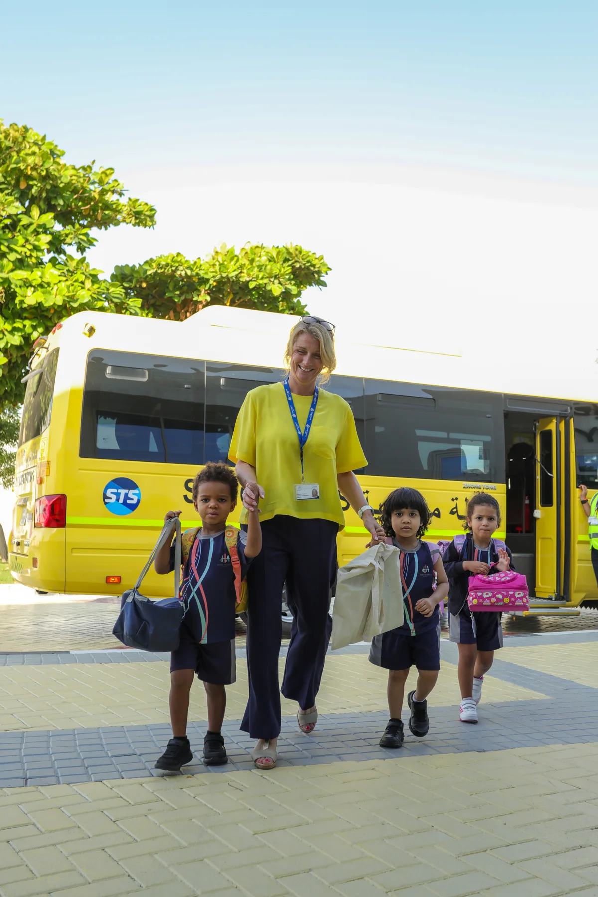 School Bus Services - Dubai Heights Academy